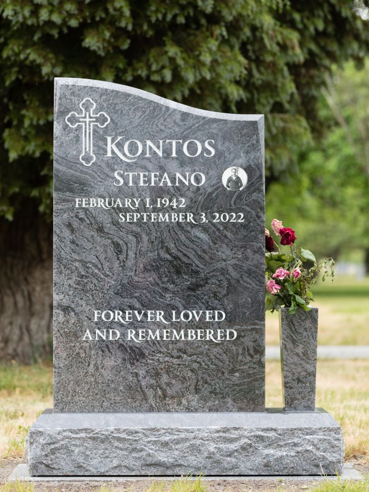 Upright Granite Monuments for Custom Memorials | Made in BC